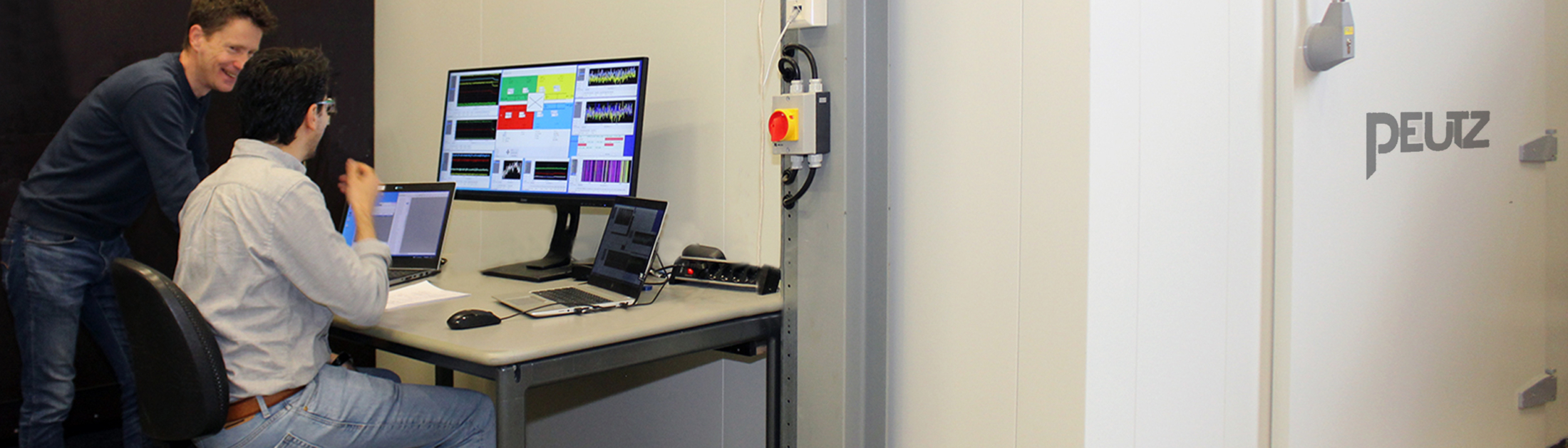 Proefopstelling voor verwarmings- en koelsystemen - Peutz